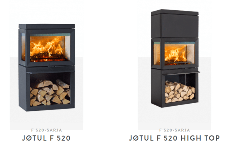 Kiertoilmatakka Jøtul F 520 kamiina Jotul F 520 | -17 % ALE